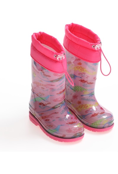 Gezer Kışlık Kız Çocuk Yağmur Çizme