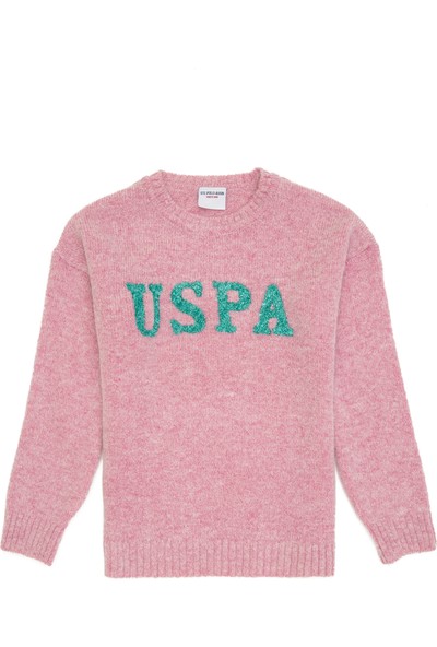 U.S. Polo Assn. Pembe Triko Kazak 50241535-VR204