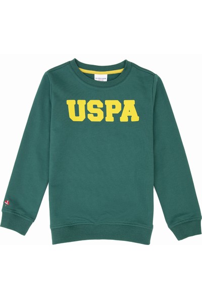 U.S. Polo Assn. Yeşil Sweatshirt Basic 50236951-VR101