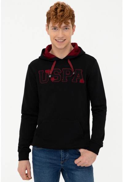 U.S. Polo Assn. Erkek Siyah Sweat Shirt Basic U.S. Polo Assn. Erkek Siyah Sweat Shirt Basic