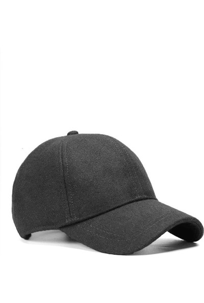 Eleven Market Füme Kışlık Kaşe Şapka Kep