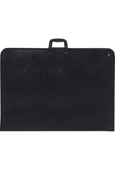 Gözde Proje Sanatsal Proje Çantası 55X75X4 cm Cepli Siyah