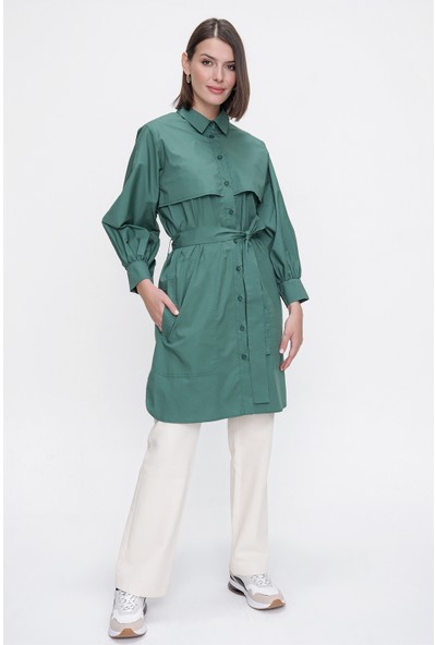 Aker 18174111 Rüzgarlıklı Poplin Kap