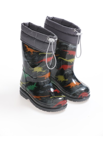 Gezer Kışlık Erkek Çocuk Yağmur Çizme