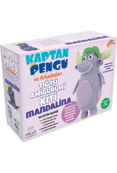 Tuva Mandalina Amigurumi Kiti