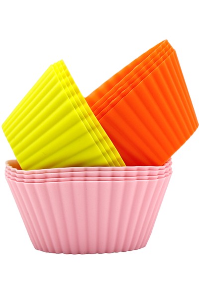 Eternal 12 Adet Koku Çevre Dostu Muffin Kek Kalıbı (Yurt Dışından)