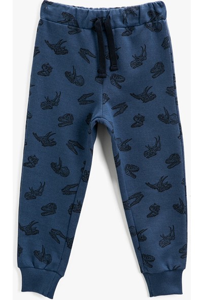 Koton Dinazor Baskılı Jogger Eşofman Altı Pamuklu