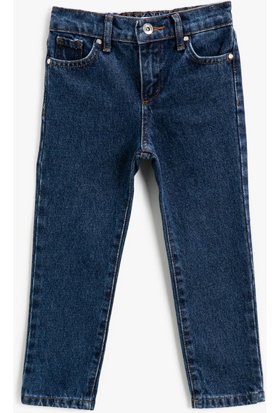 Koton Dar Paça Kot Pantolon Pamuklu