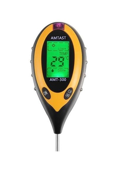 Ayt Toprak Ph Nem Isı Ölçer Cihazı Ayt Toprak Ph Nem Isı Ölçer Cihazı