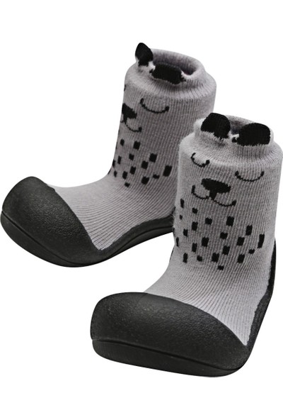 Attipas Cutie Barefoot Ilkadım Ayakkabısı (Gri) A17C