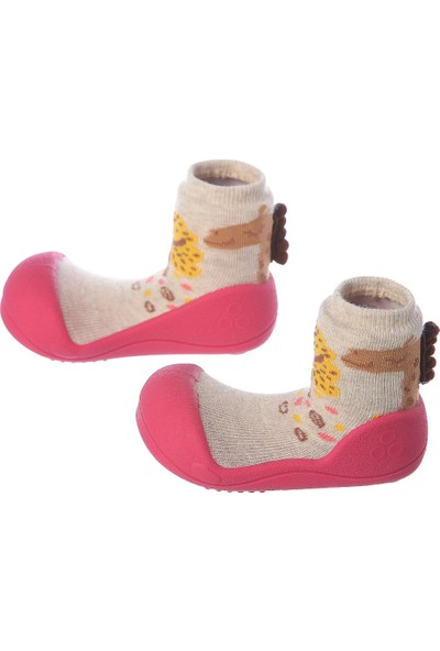 Attipas Giraffe Barefoot Ilkadım Ayakkabısı (Fuşya) A18G Attipas Giraffe Barefoot Ilkadım Ayakkabısı (Fuşya) A18G