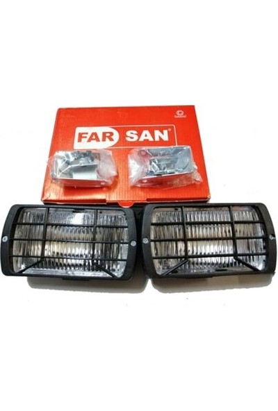 Farsan Sis Farı Doğan Slx Şeffaf Cam 55W H3 Takım