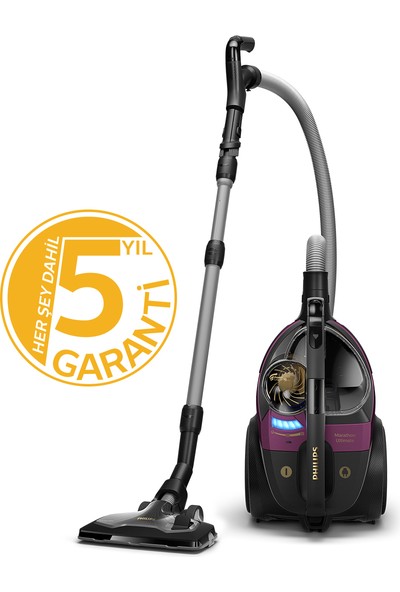 Philips Marathon Ultimate XB9155/07 Toz Torbasız Elektrikli Süpürge Philips Marathon Ultimate XB9155/07 Toz Torbasız Elektrikli Süpürge
