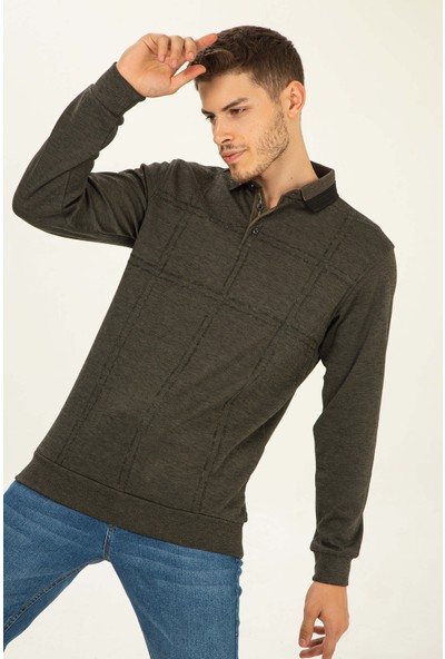 Corazzo Desenli Polo Yaka Selanik Triko