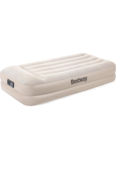 Bestway Tek Kişilik Şişme Yatak Elektrikli Pompa 67694 (Ev Tipi)