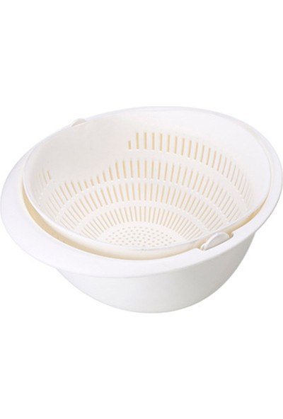 Eternal Tahliye Sepeti Ayrılabilir Plastik Büyük Sebze Yıkama Kase Süzgeç (Yurt Dışından) Eternal Tahliye Sepeti Ayrılabilir Plastik Büyük Sebze Yıkama Kase Süzgeç (Yurt Dışından)