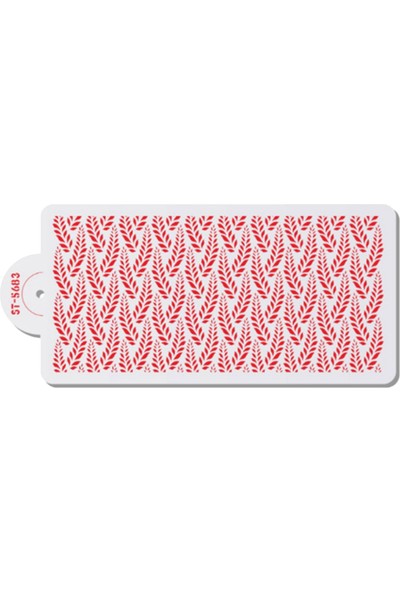 Eternal Kek Sprey Kalıp Çiçek Desen Yeniden Kullanılabilir (Yurt Dışından)