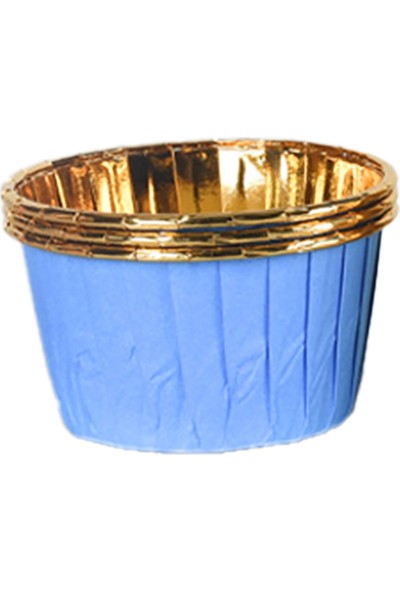 Eternal 50 Adet Yapışmaz Yağ Geçirmez Muffin Kupası Kağıt (Yurt Dışından)