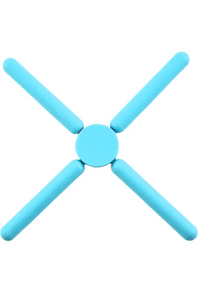 Eternal Pot Tutucu Placemat Katlanır Çapraz Şekilli Silikon (Yurt Dışından)