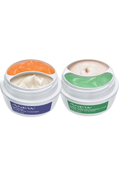 Avon Lift Ikili Göz Çevresi Bakım Sistemi ve Clinical Koyu Halka Görünümünü Düzgünleştiren Göz Altı Kremi Paketi Avon Lift Ikili Göz Çevresi Bakım Sistemi ve Clinical Koyu Halka Görünümünü Düzgünleştiren Göz Altı Kremi Paketi