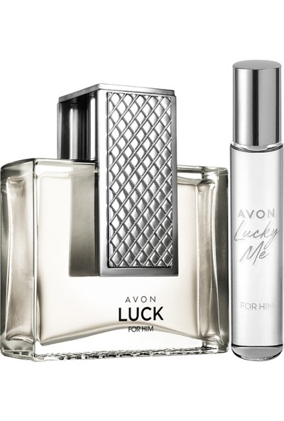 Avon Luck Erkek Parfüm ve Lucky Me Erkek Parfüm Paketi Avon Luck Erkek Parfüm ve Lucky Me Erkek Parfüm Paketi