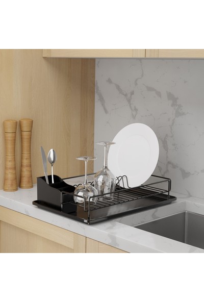 Tekno-tel BULAŞIKLIK MAT SİYAH KB006