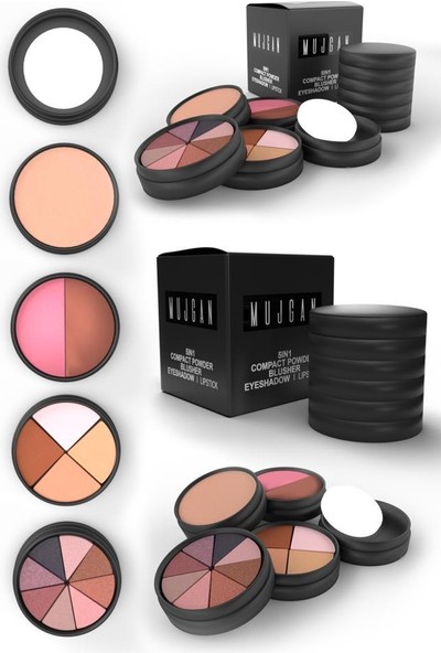 Mujgan Matruşka Makyaj Ürünleri 5 Katlı Mujgan Matruşka Makyaj Ürünleri 5 Katlı