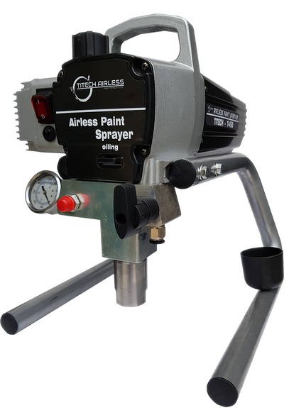 Titech Airless T-450 Elektrikli Pistonlu Airless Boya Makinası/pompası (Kartsız) Titech Airless T-450 Elektrikli Pistonlu Airless Boya Makinası/pompası (Kartsız)