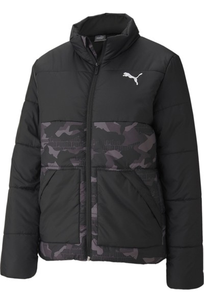 PUMA ESSENTIALS + Grafikli Dolgulu Kadin Ceket