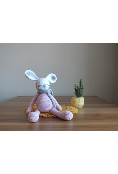 Ezgi's Babies Uykucu Tavşan Zor Organik Oyuncak Bebek