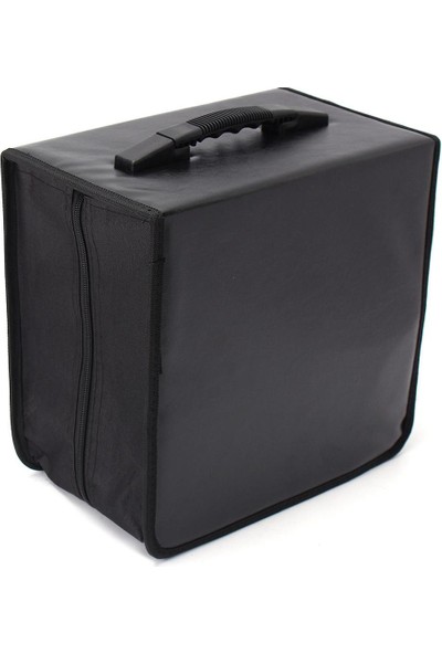 Strade Store 520DISC Ağır CD DVD Saklama Çantası Kılıf Pu Deri Diskleri DVD Tutucu Siyah 520PIECES (Yurt Dışından)