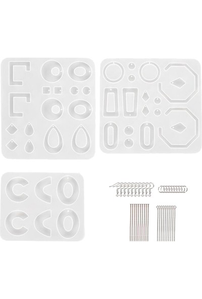 Strade Store Silikon Geometrik Epoksi Reçine Kalıpları (Yurt Dışından) Strade Store Silikon Geometrik Epoksi Reçine Kalıpları (Yurt Dışından)