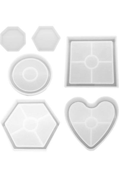 Strade Store 6 Adet Silikon Epoksi Reçine Kalıbı (Yurt Dışından) Strade Store 6 Adet Silikon Epoksi Reçine Kalıbı (Yurt Dışından)