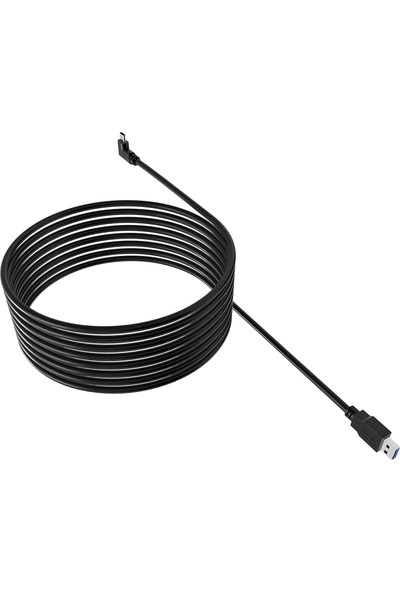Strade Store Quest Link Için 10FT Kablo 3.2 Tip-C Dik Açısı USB Için Bir Şarj Kablosu USB 3.0 C Yazın (Yurt Dışından) Strade Store Quest Link Için 10FT Kablo 3.2 Tip-C Dik Açısı USB Için Bir Şarj Kablosu USB 3.0 C Yazın (Yurt Dışından)