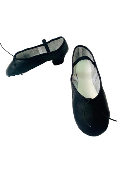 Astra Fit Moda BirdI 5 Pont Topuklu Deri Siyah Bale Patiği Astra Fit Moda BirdI 5 Pont Topuklu Deri Siyah Bale Patiği