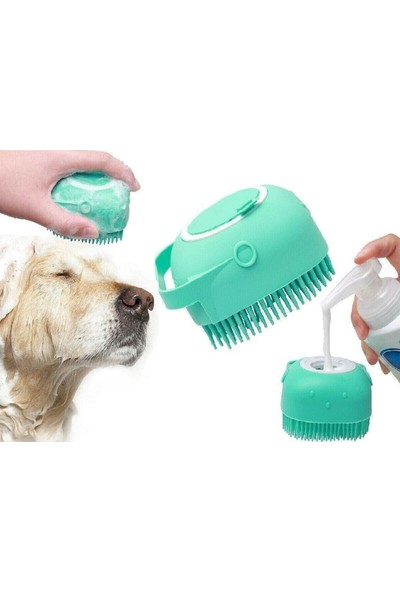 Kitchen Beauty Şampuan Hazneli Kedi ve Köpek Evcil Hayvan Yıkama Fırçası Kitchen Beauty Şampuan Hazneli Kedi ve Köpek Evcil Hayvan Yıkama Fırçası