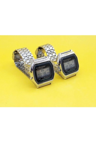 Trend Yıldızı Trend Yıldızı2 Adet Digital Unisex Metal Kol Saati Trend Yıldızı Trend Yıldızı2 Adet Digital Unisex Metal Kol Saati