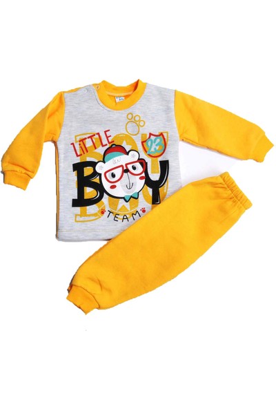 Unruly Kids Gözlüklü 3 Iplik Boy Baskılı Erkek Çocuk Takım Unruly Kids Gözlüklü 3 Iplik Boy Baskılı Erkek Çocuk Takım