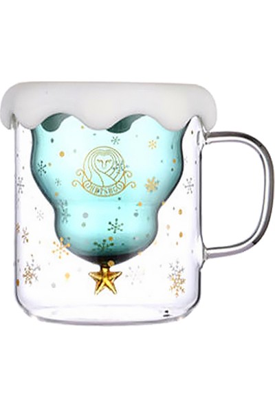 Strade Store Karikatür Kahve Kupa Cam Çift Duvarlı Yalıtımlı Espresso Macchiato Çay Bardağı Noel Çocuklar Hediye Için - 250ML Kapaklı (Yurt Dışından) Strade Store Karikatür Kahve Kupa Cam Çift Duvarlı Yalıtımlı Espresso Macchiato Çay Bardağı Noel Çocuklar Hediye Için - 250ML Kapaklı (Yurt Dışından)