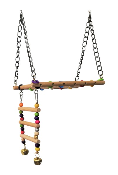 Mavi Tasarım Mavi Tasarım'dan Paşa & Maşa Kafes Salıncak Merdiven