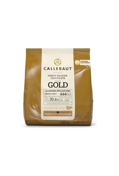 Callebaut Gold Karamel Drop 400 gr