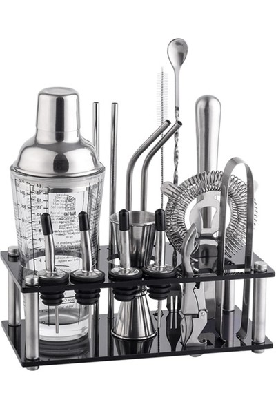 Eternal 17 Adet Kokteyl Shaker Set Çevre Dostu Pas Geçirmez (Yurt Dışından) Eternal 17 Adet Kokteyl Shaker Set Çevre Dostu Pas Geçirmez (Yurt Dışından)