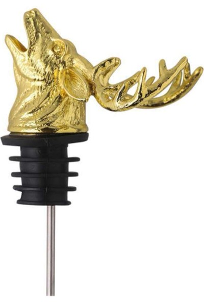 Eternal Şarap Pourer Retro Geyik Şekli Çinko Alaşım Şarap Dekanter (Yurt Dışından)