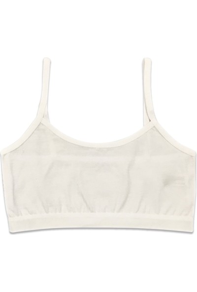 Özkan Underwear Özkan 42324 Kız Çocuk Pamuklu Ince Askılı Alıştırma Sütyeni