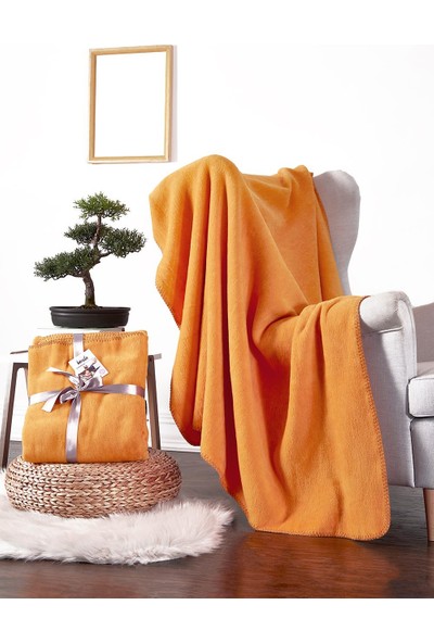Dolce Bonita Home Pamuklu Tv Battaniye 127X155 Basic Ginger Dolce Bonita Home Pamuklu Tv Battaniye 127X155 Basic Ginger