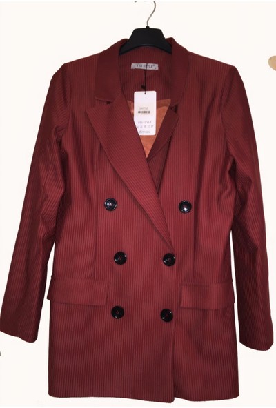 Bayan Uzun Kadife Ceket