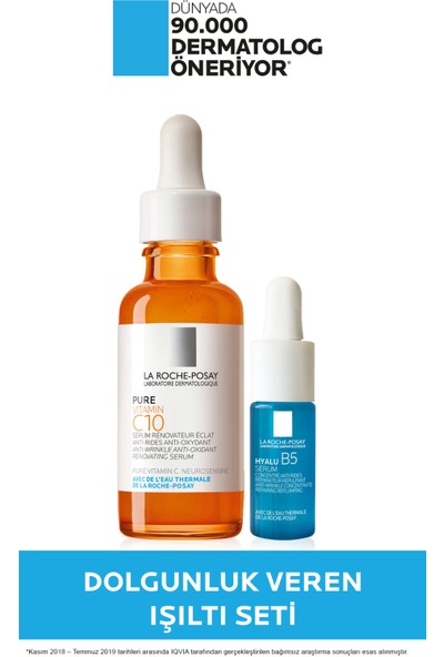 La Roche-Posay C Vitaminli Dolgunluk Veren Işıltı Seti