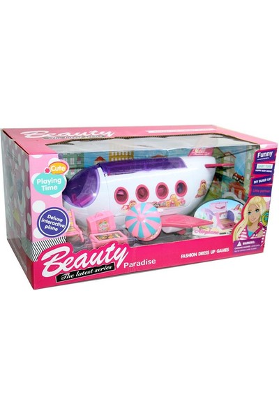 Can-Em Oyuncak Kutulu Aksesuarlı Uçak Seti