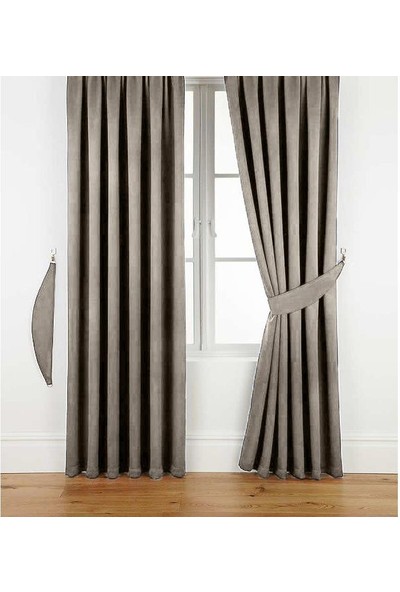 Era Home Erahome Kadife Fon Perde Kum Beji Tek Kanat Era Home Erahome Kadife Fon Perde Kum Beji Tek Kanat