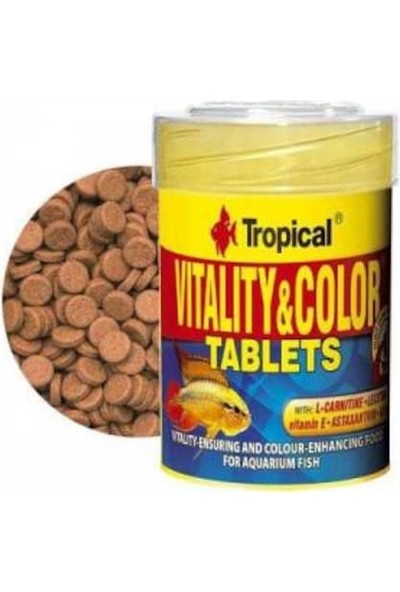 Tropical Vitality Color Tablet -Açık- 50 Adet Tropical Vitality Color Tablet -Açık- 50 Adet